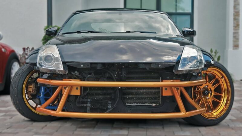Ultimate Guide to Nissan 350z Bash Bars & Drift Armor | Low Offset