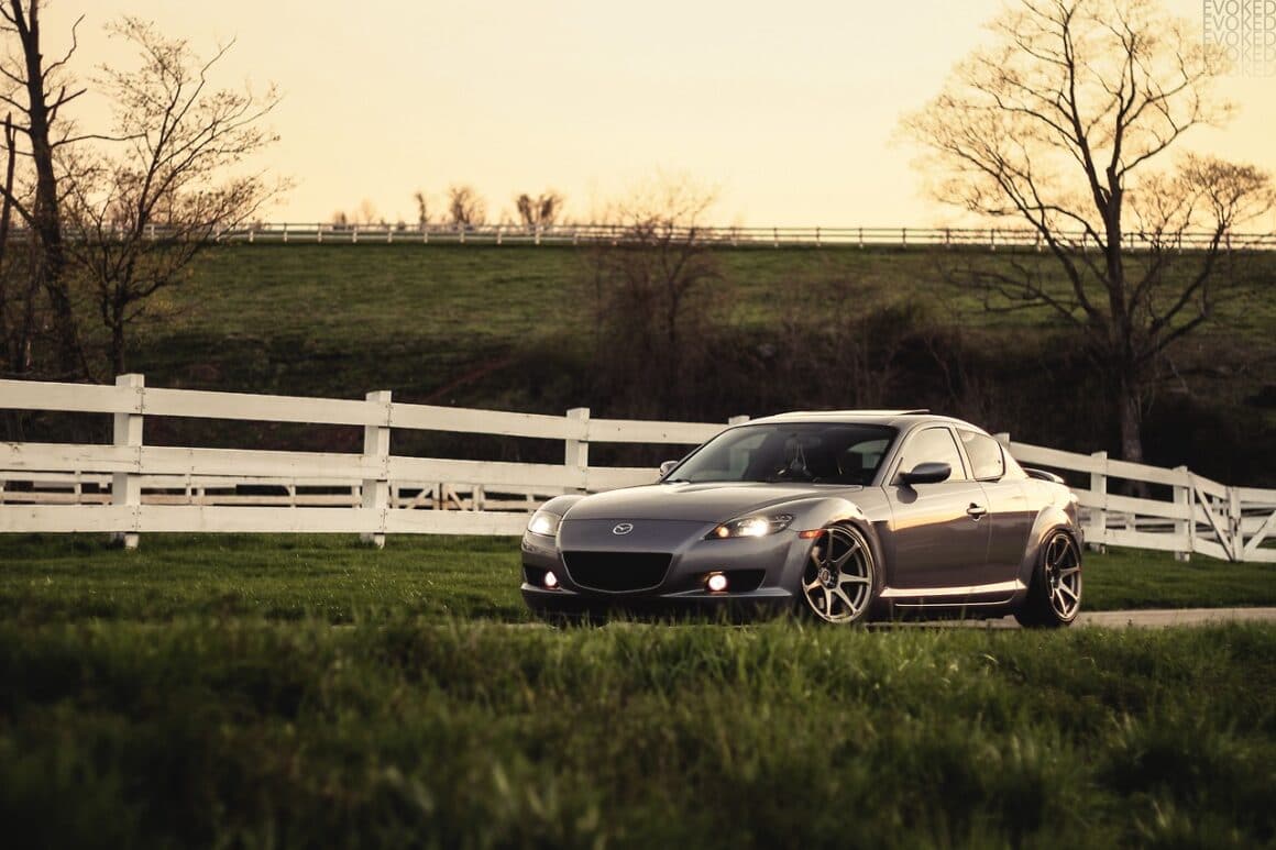 Finding the Best Coilovers for Your Mazda RX8 | Low Offset