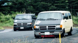 Dajiban: Japanese Dodge Van Racing | Low Offset