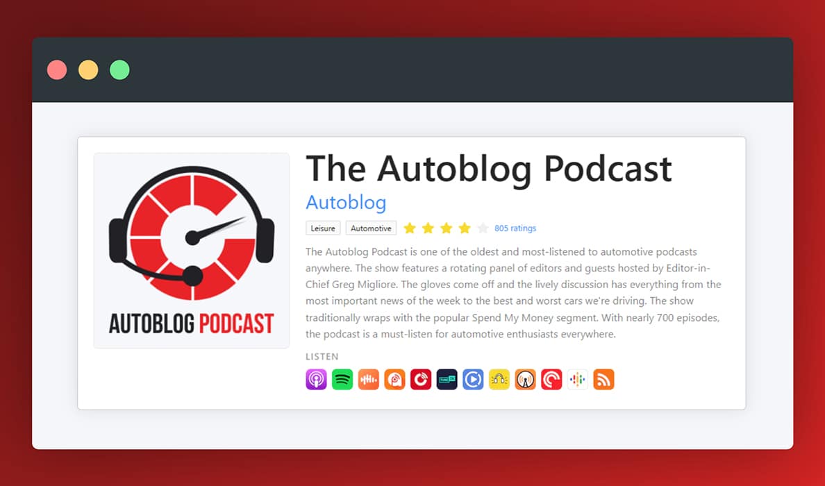 Top 10 Best Car Podcasts for Gearheads | Low Offset