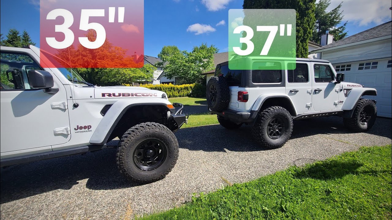 35 Vs 37 Tires Differences Explained Low Offset 35 Vs 37 Tires Differences Explained Low Offset